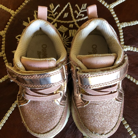 OshKosh B'gosh | Shoes | Osh Kosh Rose Gold Sneakers | Poshmark
